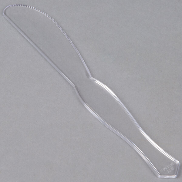 Fineline Platter Pleasers 3318-CL 8 1/4" Disposable Clear Plastic ...