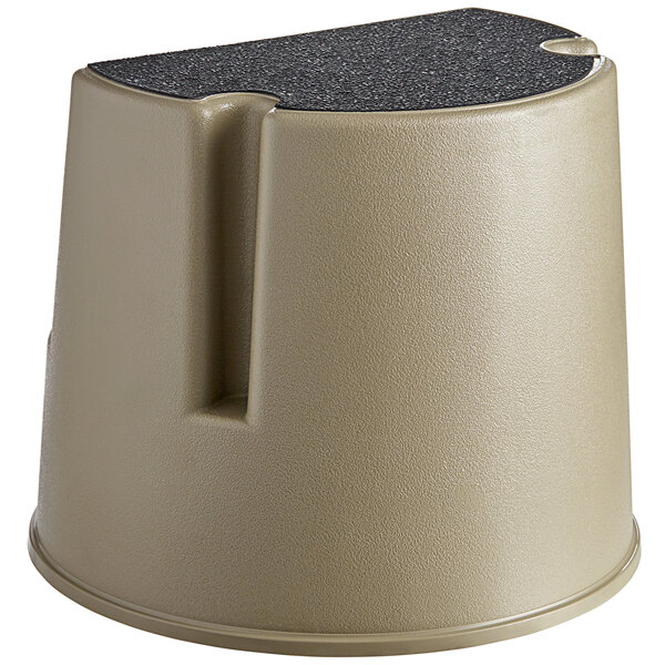 Rubbermaid FG252300BEIG Beige Mobile Two-Step Step Stool
