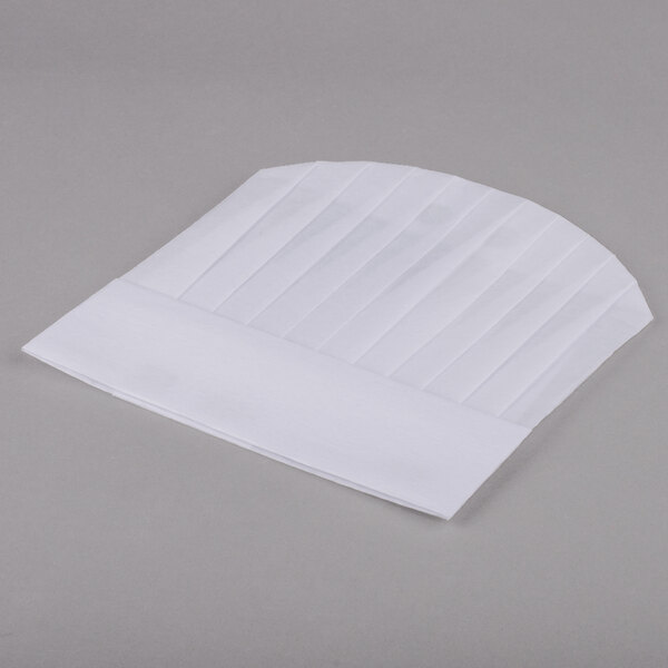 Royal Paper VCH12 12" Adjustable White Viscose Non-Woven Disposable ...