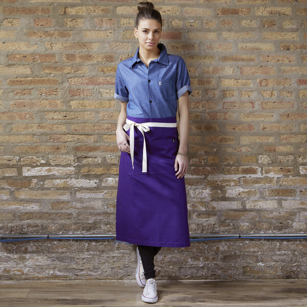 Uncommon Chef 3119 Purple Customizable 100% Cotton Canvas Marvel Bistro ...