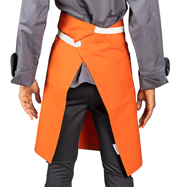 Uncommon Chef 3117 Orange Customizable 100% Cotton Canvas Moxie Waist ...