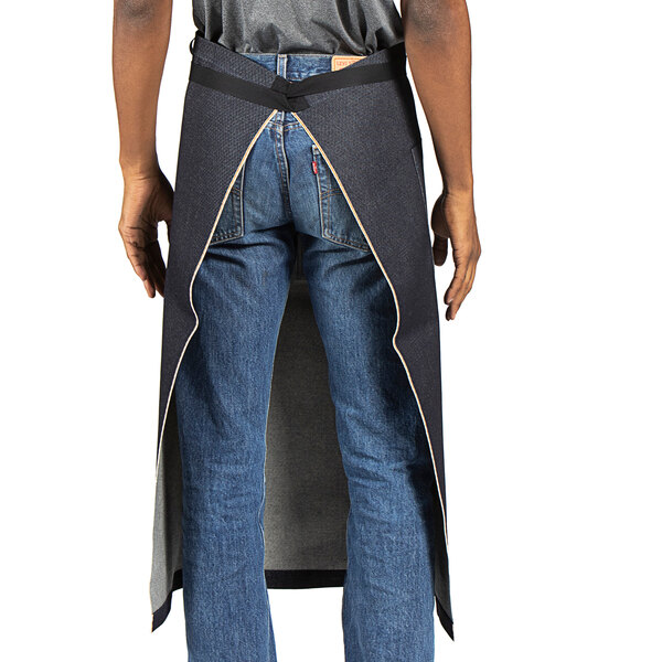 Uncommon Chef 3126 Twisted Denim Customizable 100% Cotton Uptown Bistro ...