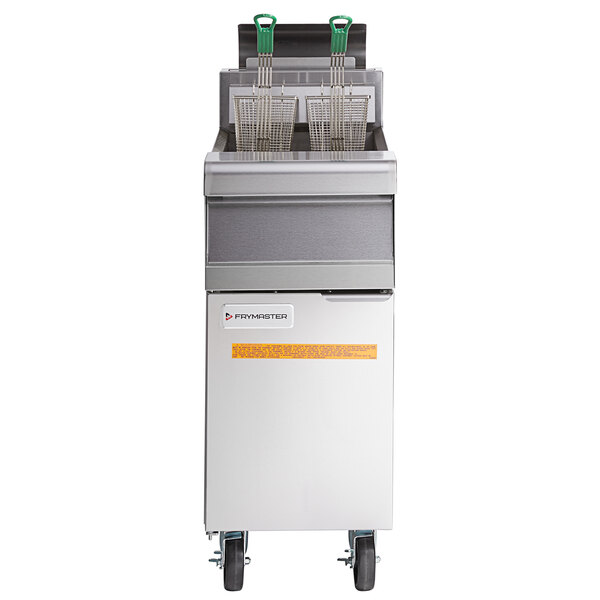 Frymaster MJ140 Liquid Propane Floor Fryer 30-40 lb.