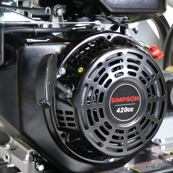 Simpson 65211 Super Pro Pressure Washer with Roll Cage, Simpson Belt ...