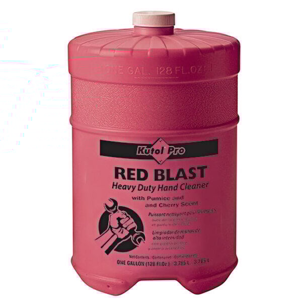Kutol Pro 7707 Red Blast Cherry Scented Heavy-Duty Hand Cleaner with ...