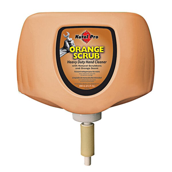 Kutol Pro 4967 Orange Scrub Orange Scented Heavy-Duty Hand Cleaner with ...