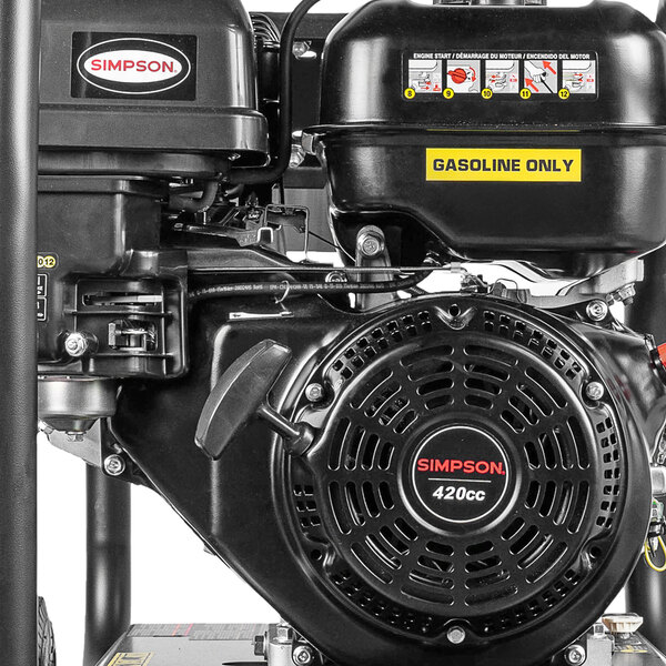 Simpson 65208 Super Pro Pressure Washer with Roll Cage, CRX Engine, and ...