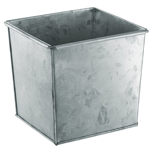 Galvanized Utensil Holder: Wholesale Price at WebstaurantStore