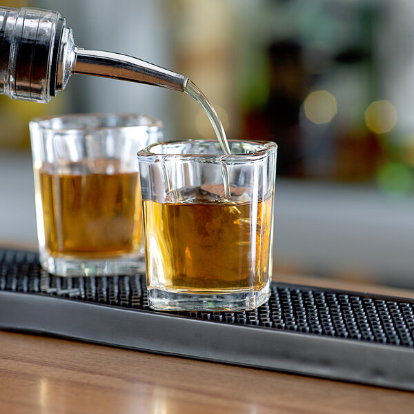 Acopa 2 oz. Square Shot Glass - 12/Pack