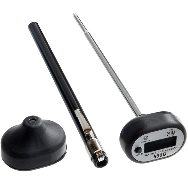 Comark 550B 4 3/8" High Temperature Digital Pocket Probe Thermometer ...