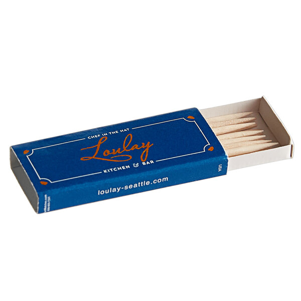 Custom Toothpicks - 2000/Case | WebstaurantStore