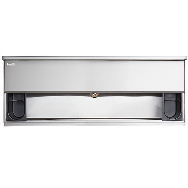 Regency 18" x 48" Stainless Steel Underbar Ice Bin with Sliding Lid and ...