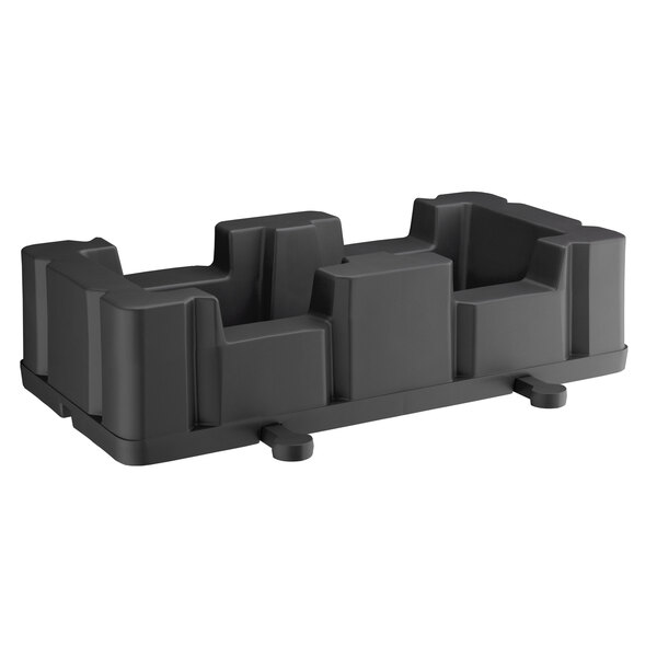 Regency 48" x 24" x 12" Black Plastic Display Base - 2000 lb. Capacity