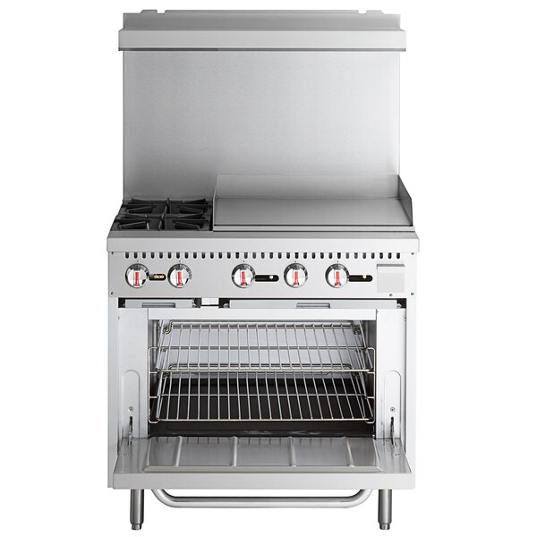 Cooking Performance Group S36-G24-N Natural Gas 2 Burner 36" Range with ...