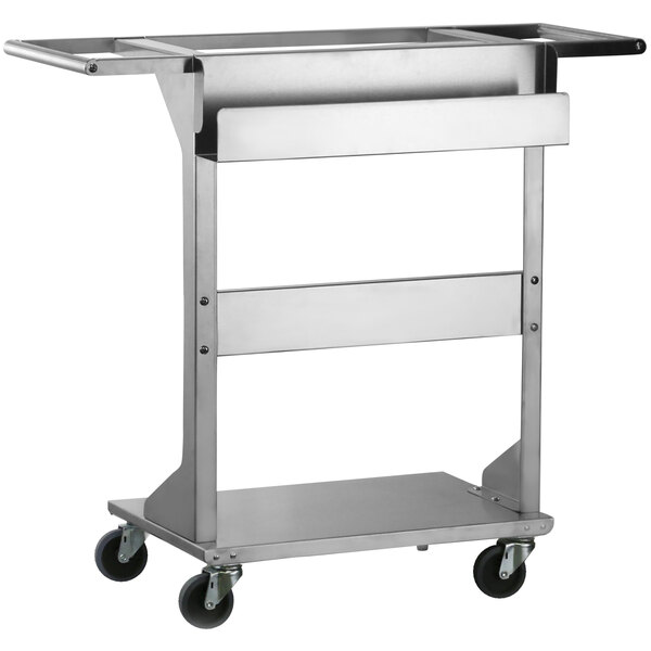 Lakeside Mise En Place Kitchen Cart - Stainless Steel