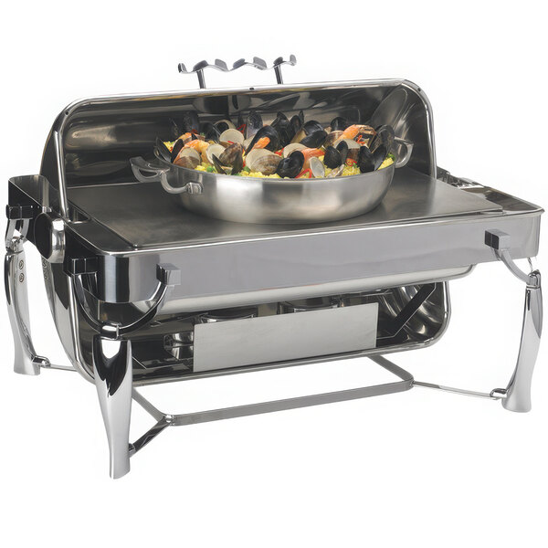Vollrath 4634010 9 Qt. Somerville Rectangular Chafer - Fully ...