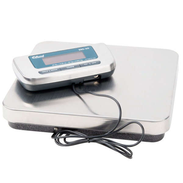 Edlund ERS-60 RB 60 lb. Digital Receiving Scale with Rechargeable ...