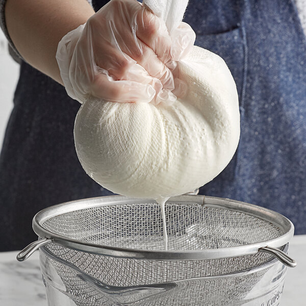 San Jamar G-10-R 4 Yards x 1 Yard Grade 10 Bleached Cheesecloth