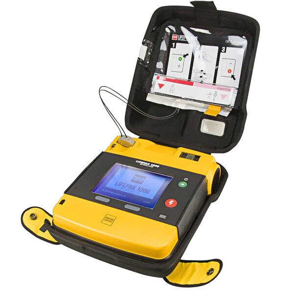 Physio-Control 99425-000025 LIFEPAK 1000 Semi-Automatic AED with ECG ...