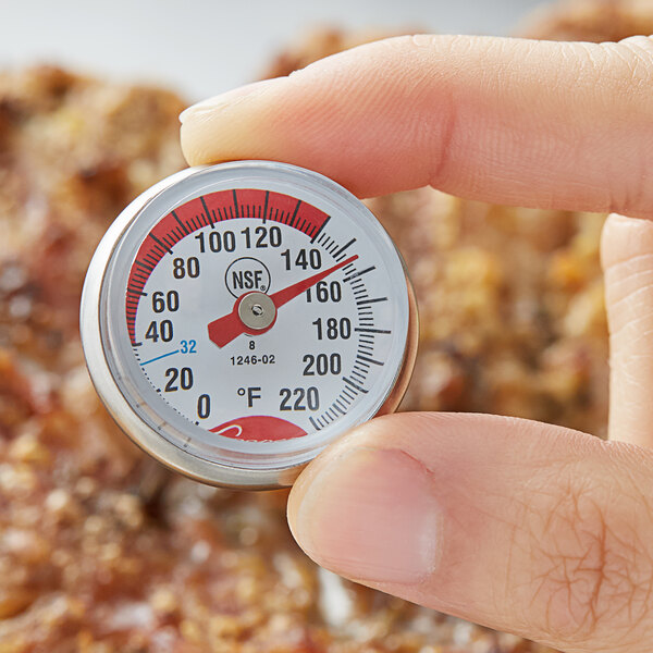 Cooper-Atkins 1246-02-1 5" Pocket Probe Dial Thermometer, 0 to 220 ...