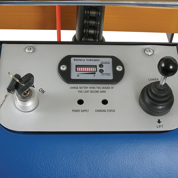 Wesco Industrial Products 880 lb. Electric Value Fork Lift with 25 1/2 ...