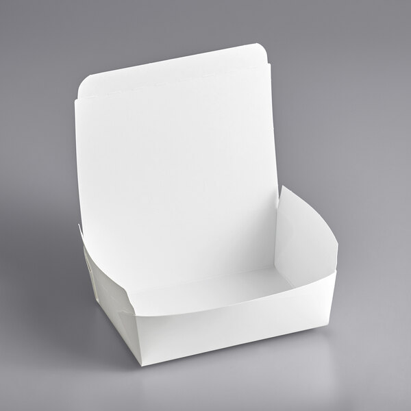 Fold-Pak 03BPDINEWM Bio-Pak Dine 8 1/2" x 6 1/4" x 2 1/2" White ...