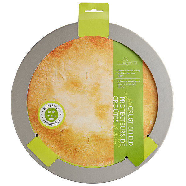 Non-Stick Pie Crust Shield - 10" | WebstaurantStore