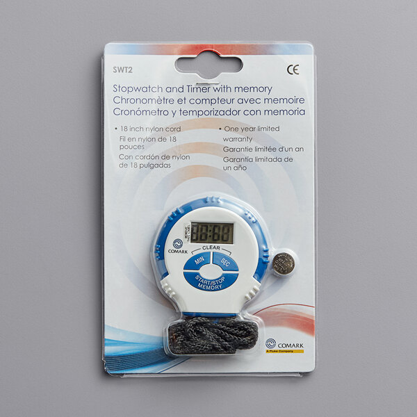 Comark 100 Minute Digital Timer & Stopwatch (w/ Lanyard)