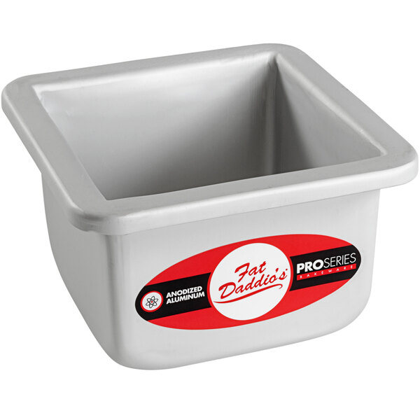 Fat Daddio's PSQ-443 ProSeries 4" x 4" x 3" Square Anodized Aluminum ...