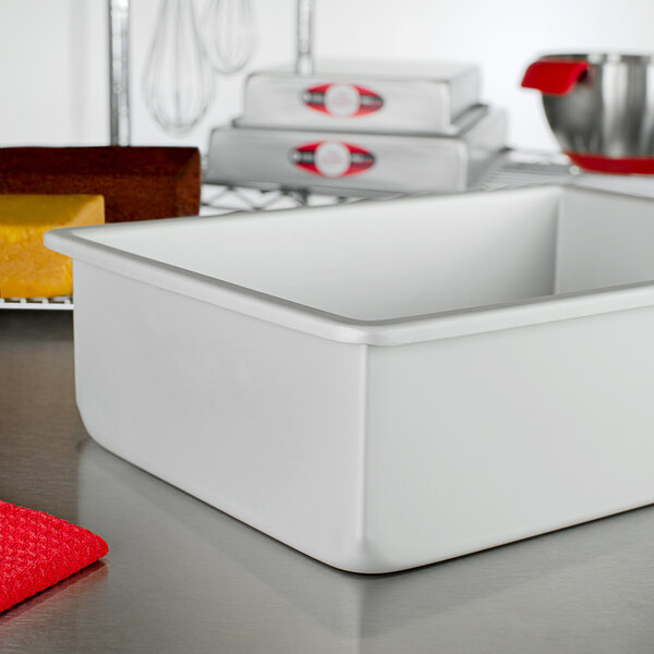 Fat Daddio's POB-9134 ProSeries 9" x 13" x 4" Rectangular Anodized ...