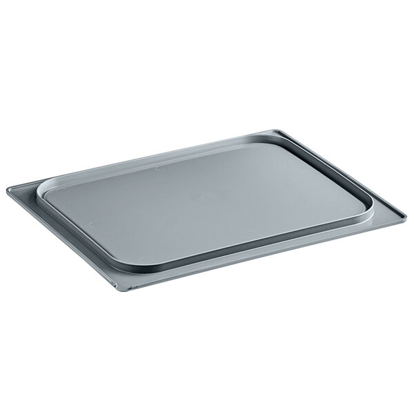 Vigor 1/2 Size Gray Secure Sealing Polyethylene Food Pan Cover