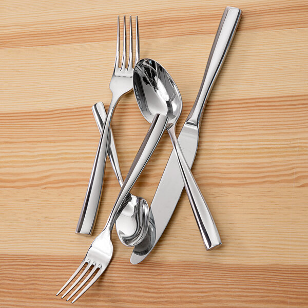 Fortessa 1.5.102.00.035 Lucca 8 1/16" 18/10 Stainless Steel Extra Heavy ...