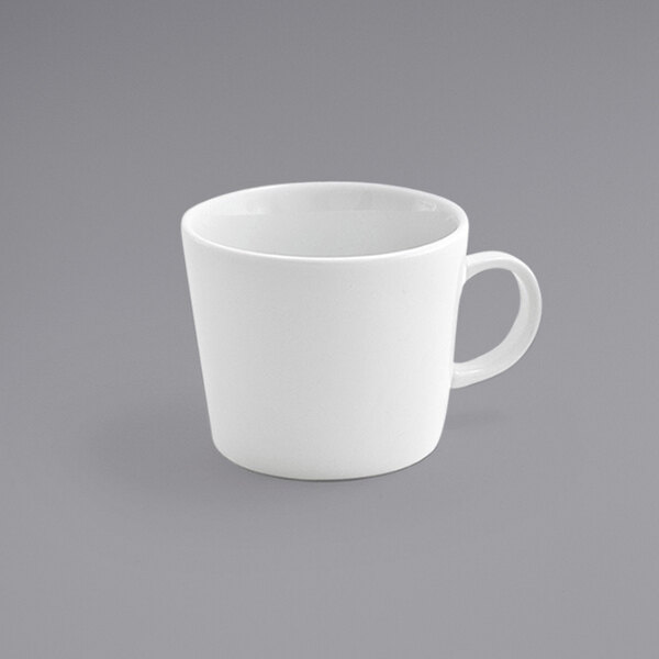 Front of the House DCS019WHP23 Soho 3 oz. Bright White Porcelain Cup ...