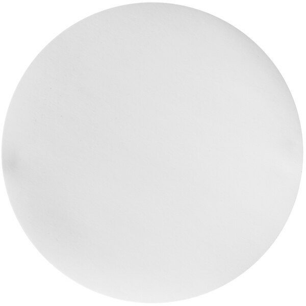Choice 7" Round Foil-Laminated Board Lid - 500/Case