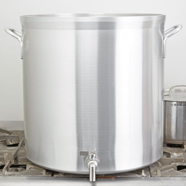 Vollrath 68681 Wear-Ever Classic Select 80 Qt. Heavy Duty Aluminum ...