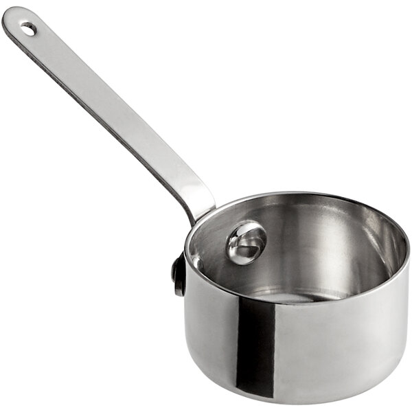 Vollrath 59777 2 oz. Round Mini Stainless Steel Sauce Pan