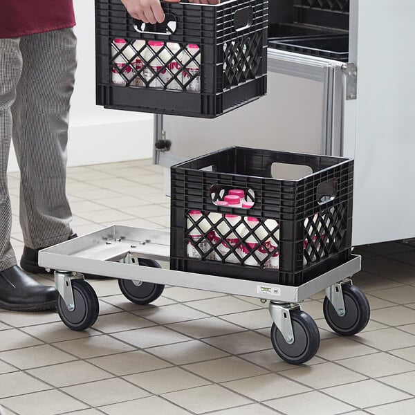 Regency Milk Crate Dolly - Double Stack Capacity