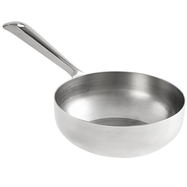 Vollrath 59759 8 oz. Round Mini Stainless Steel Fry Pan