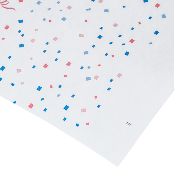 40" x 300' Paper Table Cover with Party Pattern