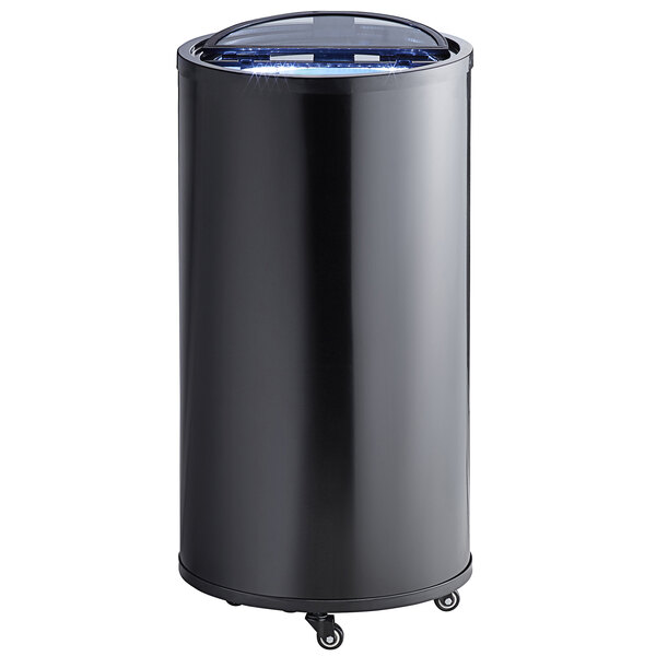 Galaxy BMR2-B Barrel Merchandiser Refrigerator - 2.25 cu. ft.