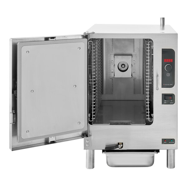 Cleveland 22CCT6 SteamChef 6 Pan Electric Countertop Connectionless ...