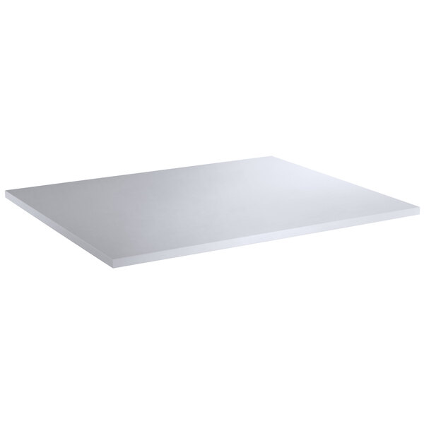 Regency 24" x 30" Poly Table Top for 24" x 60" Poly Top Table without ...