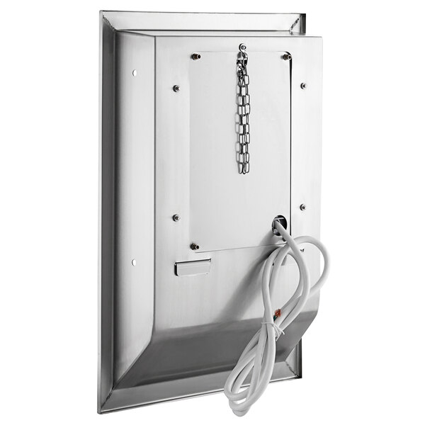 Lavex White Stainless Steel Compact High Speed Automatic Hand Dryer ...
