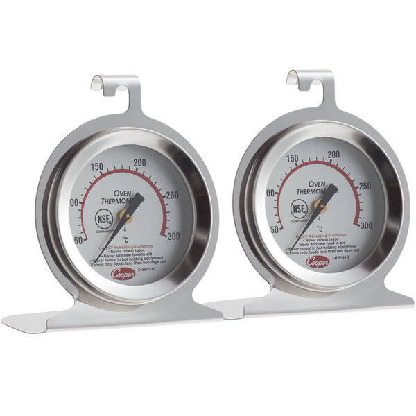 Cooper-Atkins 24HP-01C-2 2" Dial Oven Thermometer - 2/Pack