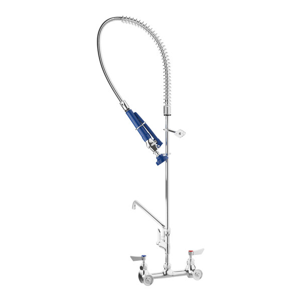 Waterloo 1.15 GPM Wall-Mounted Pre-Rinse Faucet with 8" Centers and 12 ...