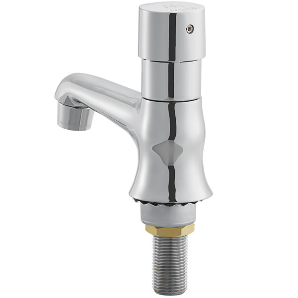 Waterloo Deck-Mounted Metering Faucet with Single Inlet