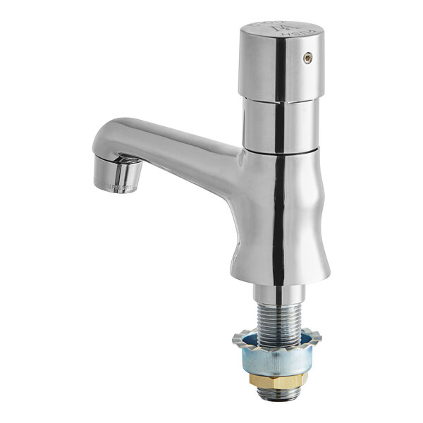 Waterloo Deck-Mounted Metering Faucet with Single Inlet