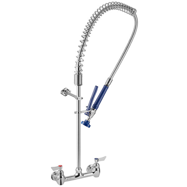 Waterloo 1.15 GPM Wall-Mounted Pre-Rinse Faucet with 8" Centers