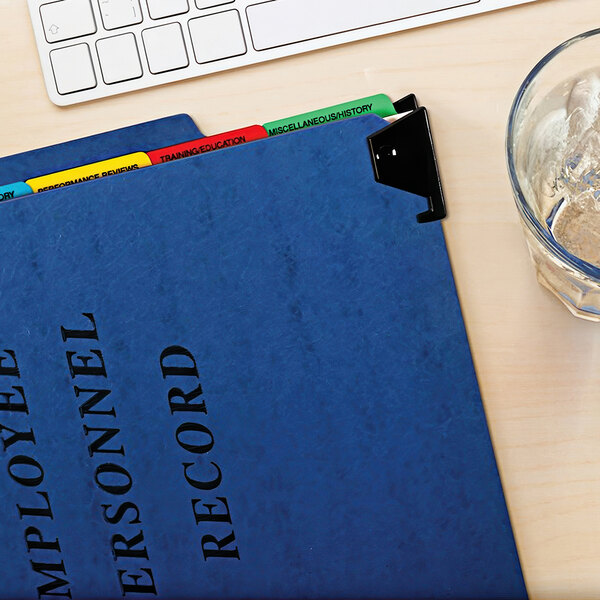 Pendaflex SER-2-BL Blue Letter Size 1/5 Cut Hanging Employee ...