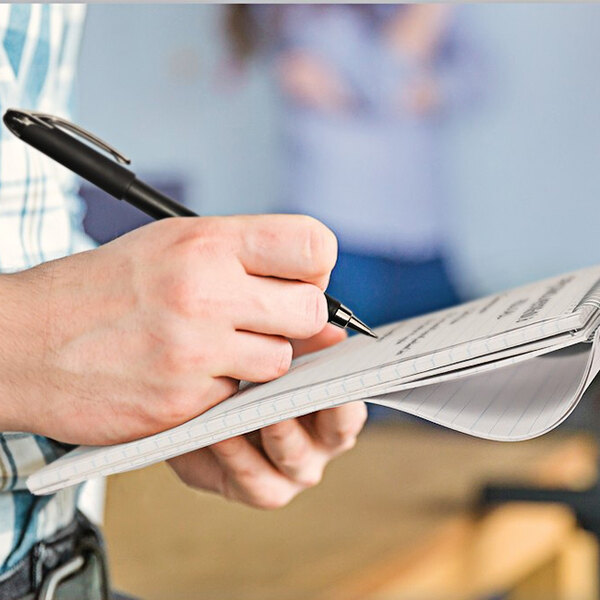 Earthwise by Ampad 25-280R 4" x 8" Gregg Ruled Recycled Reporter's ...